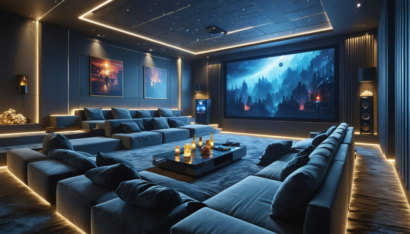 Créer une salle de cinéma immersive à domicile
