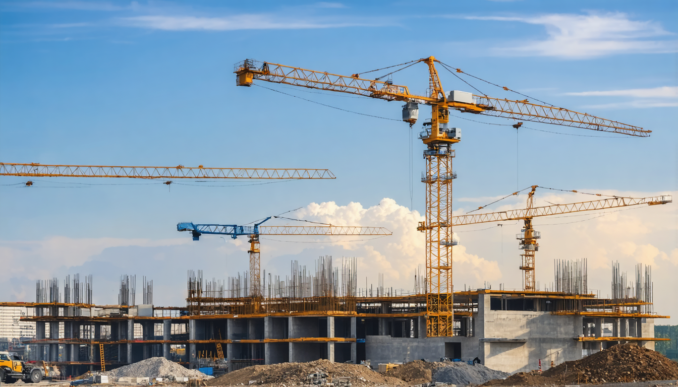 Grue mobile ou à tour : le bon choix pour booster votre chantier